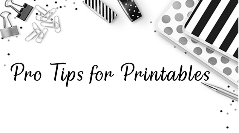 printables | PlannerShop